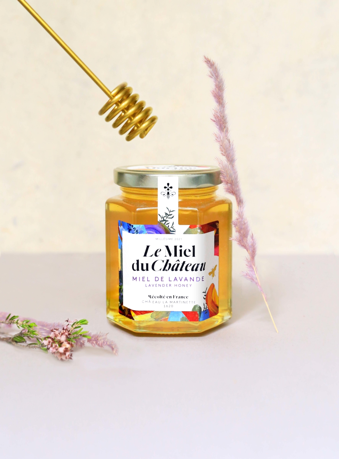 Miel Toutes Fleurs | Miel Récolté en Provence en France | Miel Martine